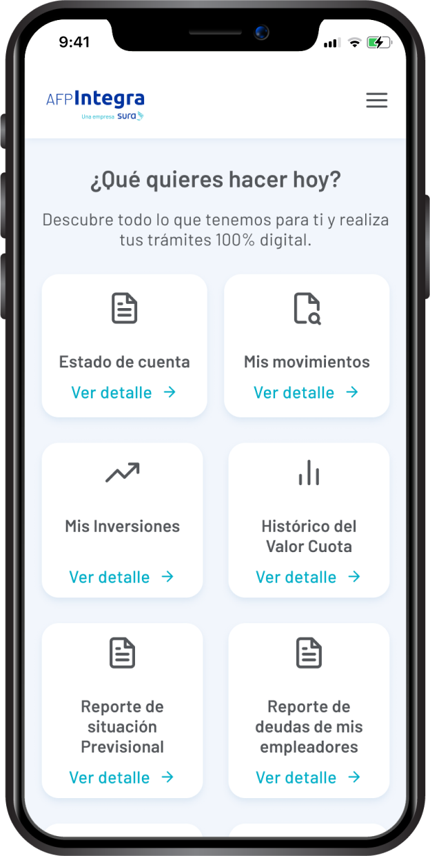 Cámbiate a AFP Integra | Es gratis, fácil y 100% online